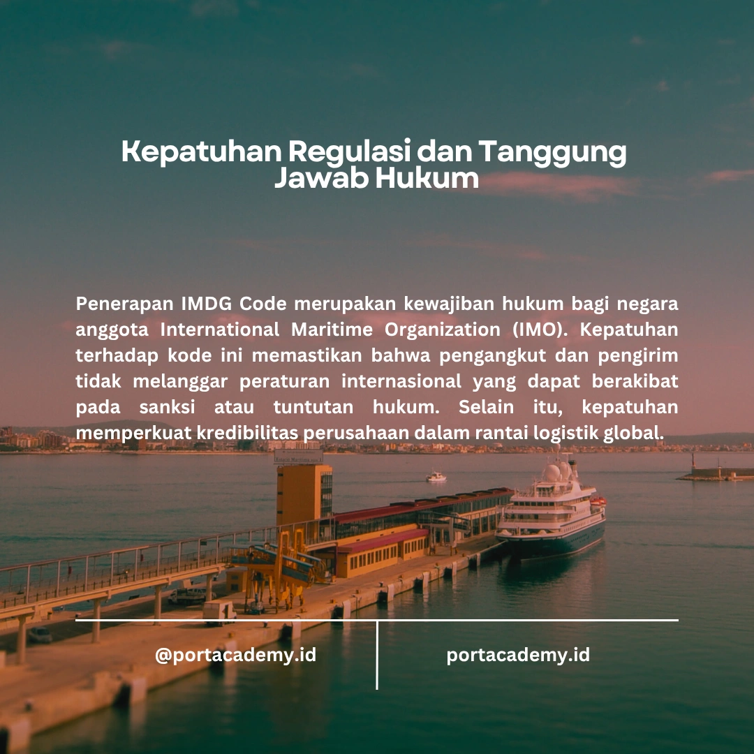 IMDG Code Pengangkutan Barang Berbahaya